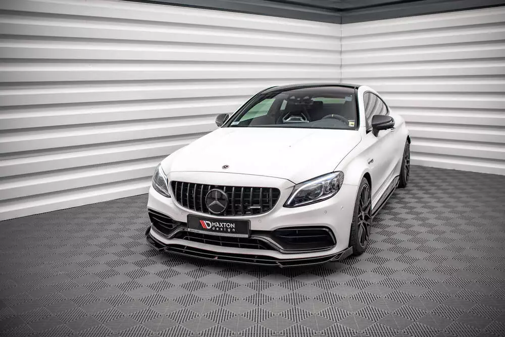 Front Splitter V.2 Mercedes-amg C63 Coupe Amg Aero Pack C205 Facelift ...